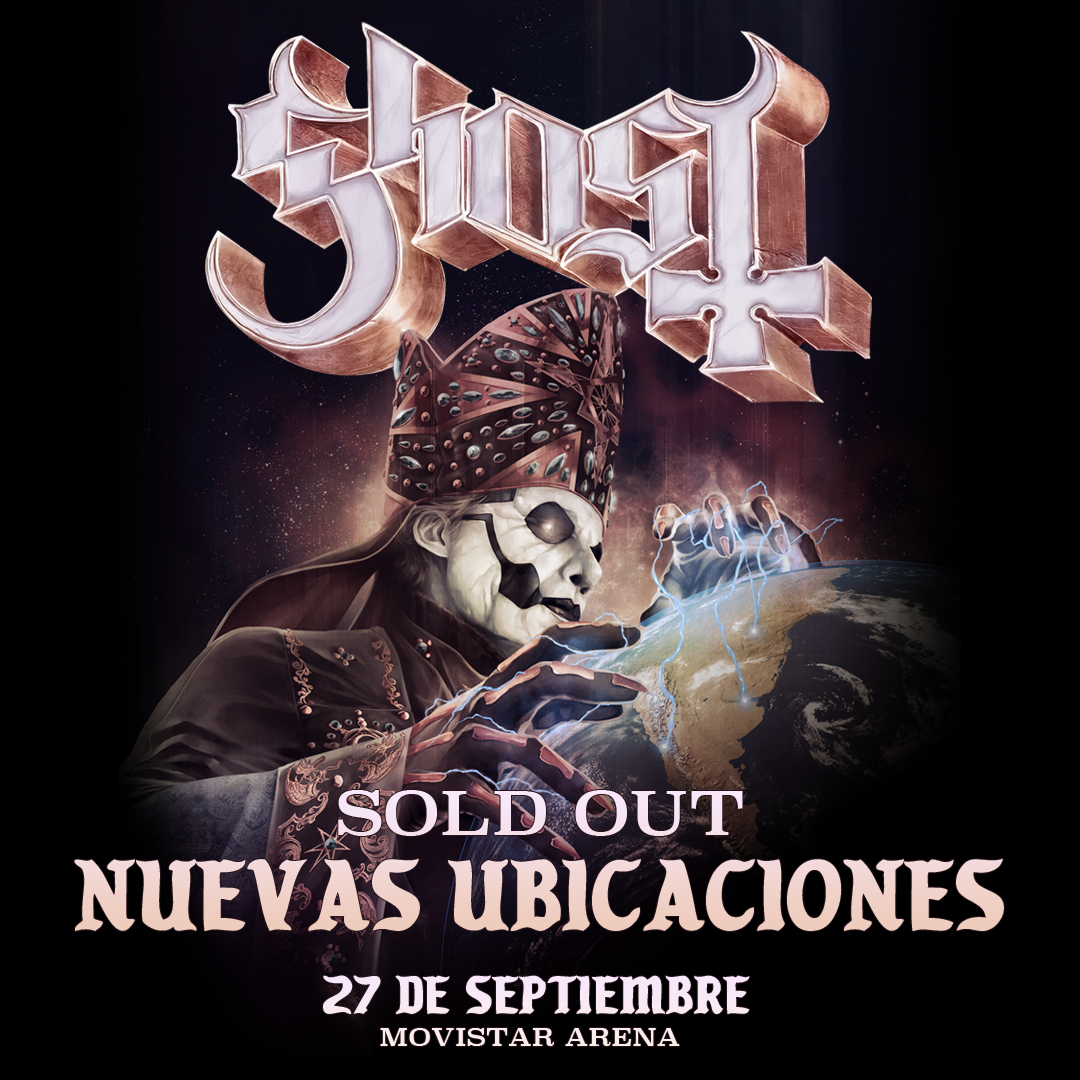 Ghost llega a Chile con un show monumental el 27 de septiembre en el Movistar Arena - Portal ...