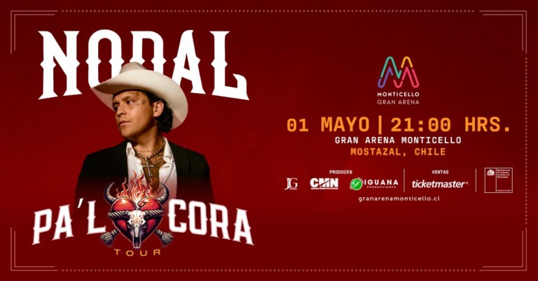 Christian Nodal regresa a Gran Arena Monticello con su esperado “Pal ...