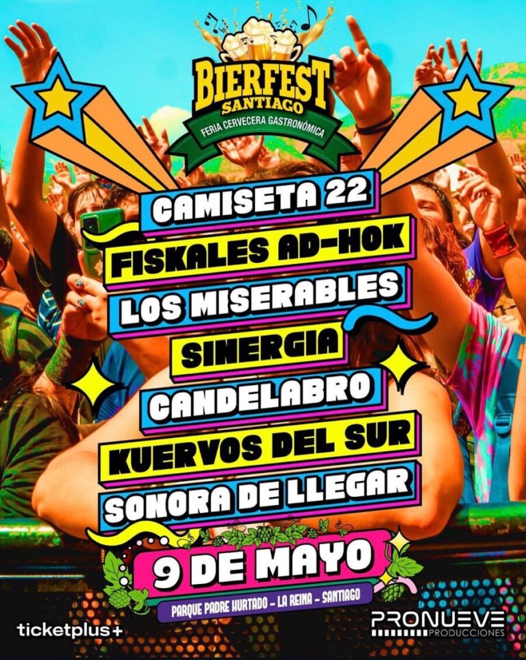 Bierfest Santiago 2026: guía completa con horarios, entradas, cervezas ...